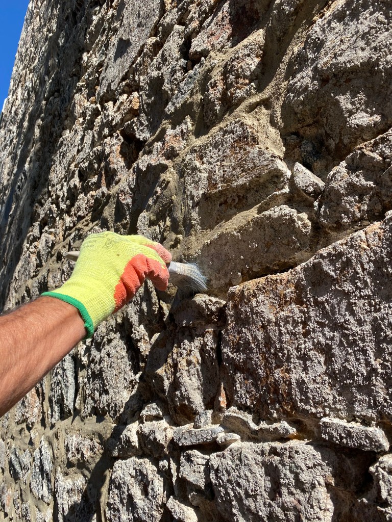 How To: DIY Repointing a Stone Wall